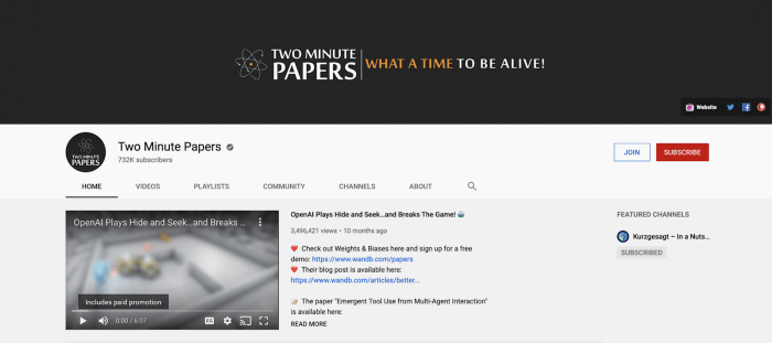 TwoMinutePapers - ITguru.vn Blog