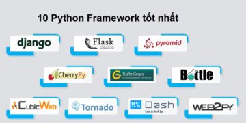 10 Python framework hàng đầu để phát triển web